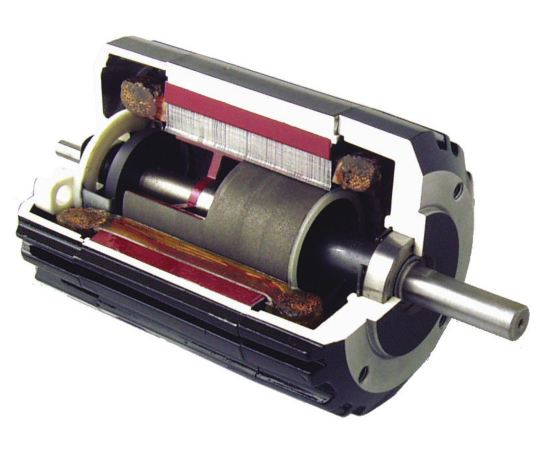 Dc Motor Cross Section - Motor cross