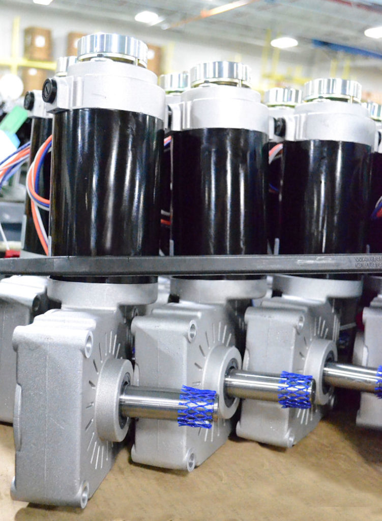 Single-Reduction Right-Angle “6RX” Gearmotors Fit in Tight Spaces - Bodine - Gearmotor Blog