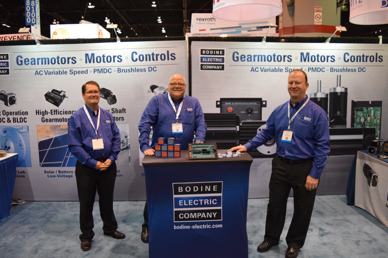 Visit us at Automate 2019, Chicago. Booth No. N8428. - Bodine ...