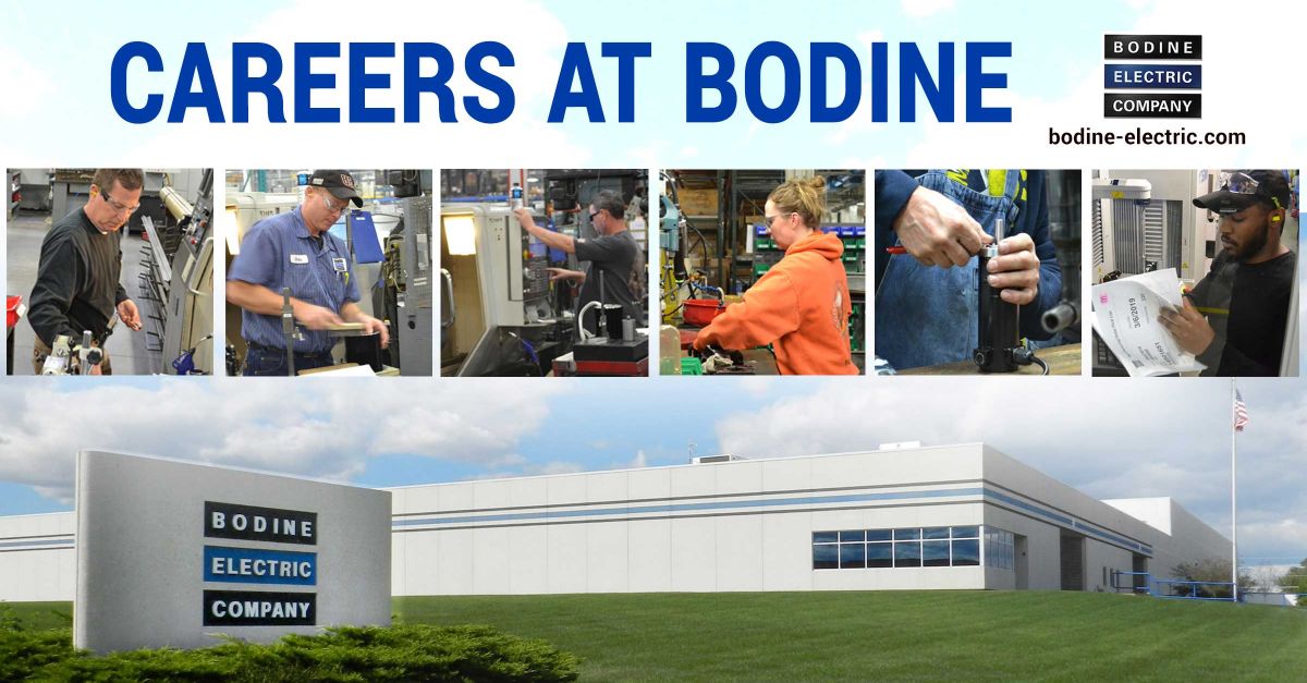 Careers > Bodine Electric Company
