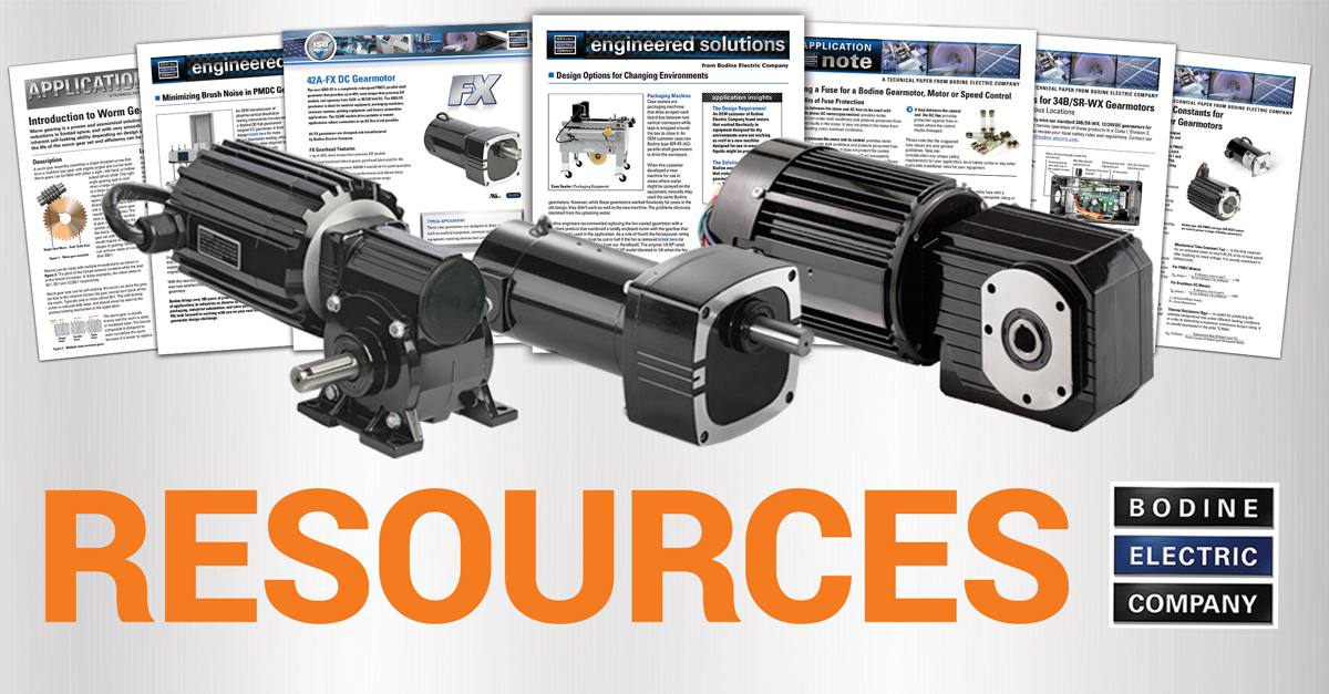 Resources > Bodine Electric Company