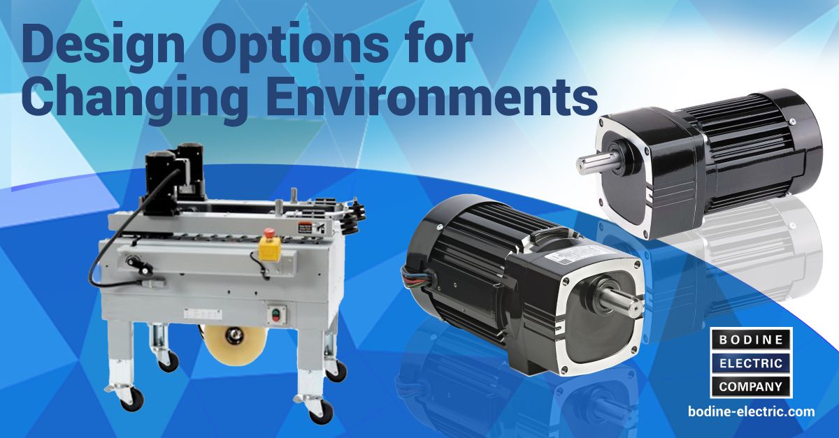 AC Gearmotors for Packaging Case Sealer Applications | Bodine Electric